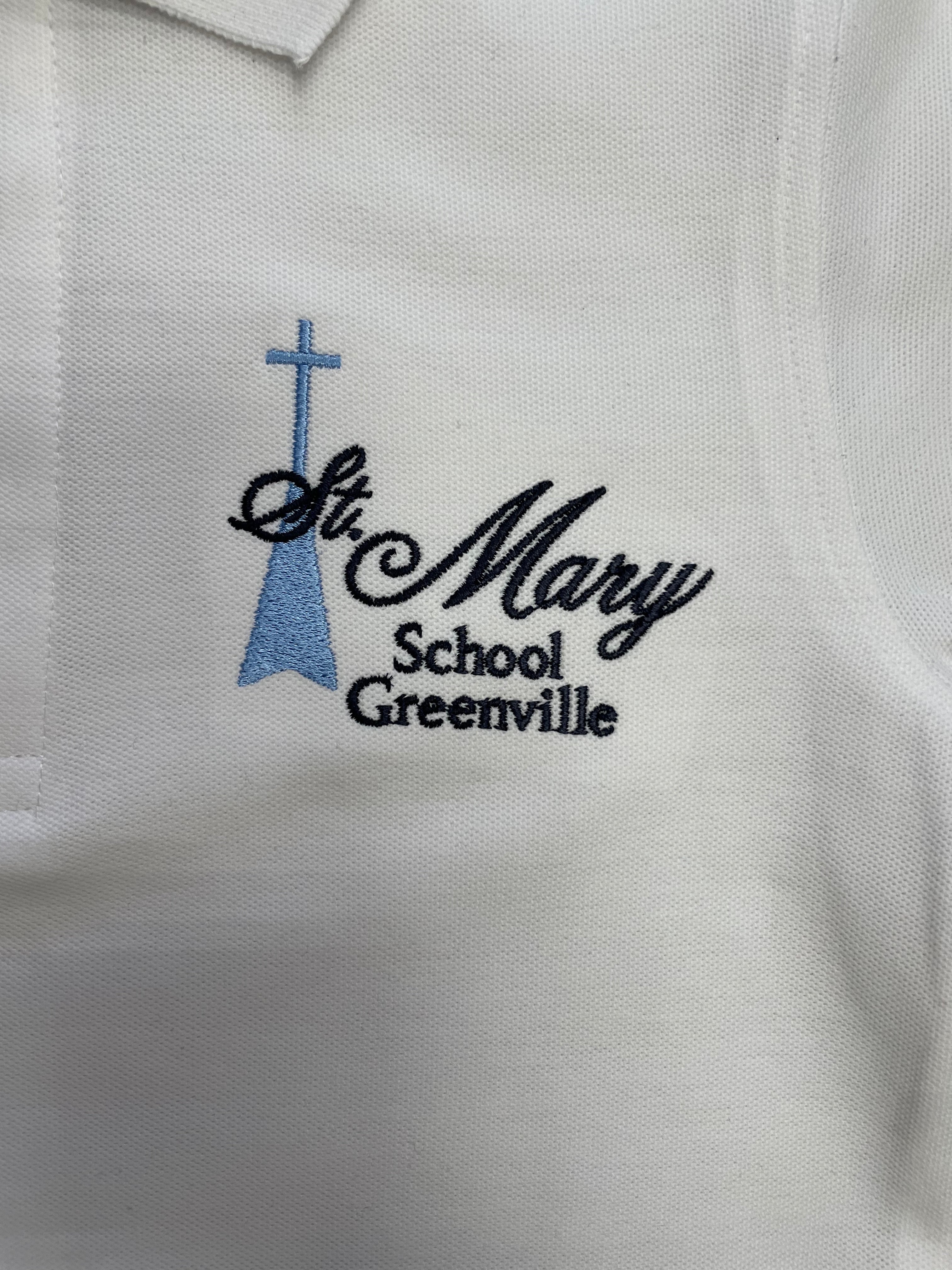 St. Mary Of The Immaculate Conception Short Sleeve Pique Knit Polo Shi ...