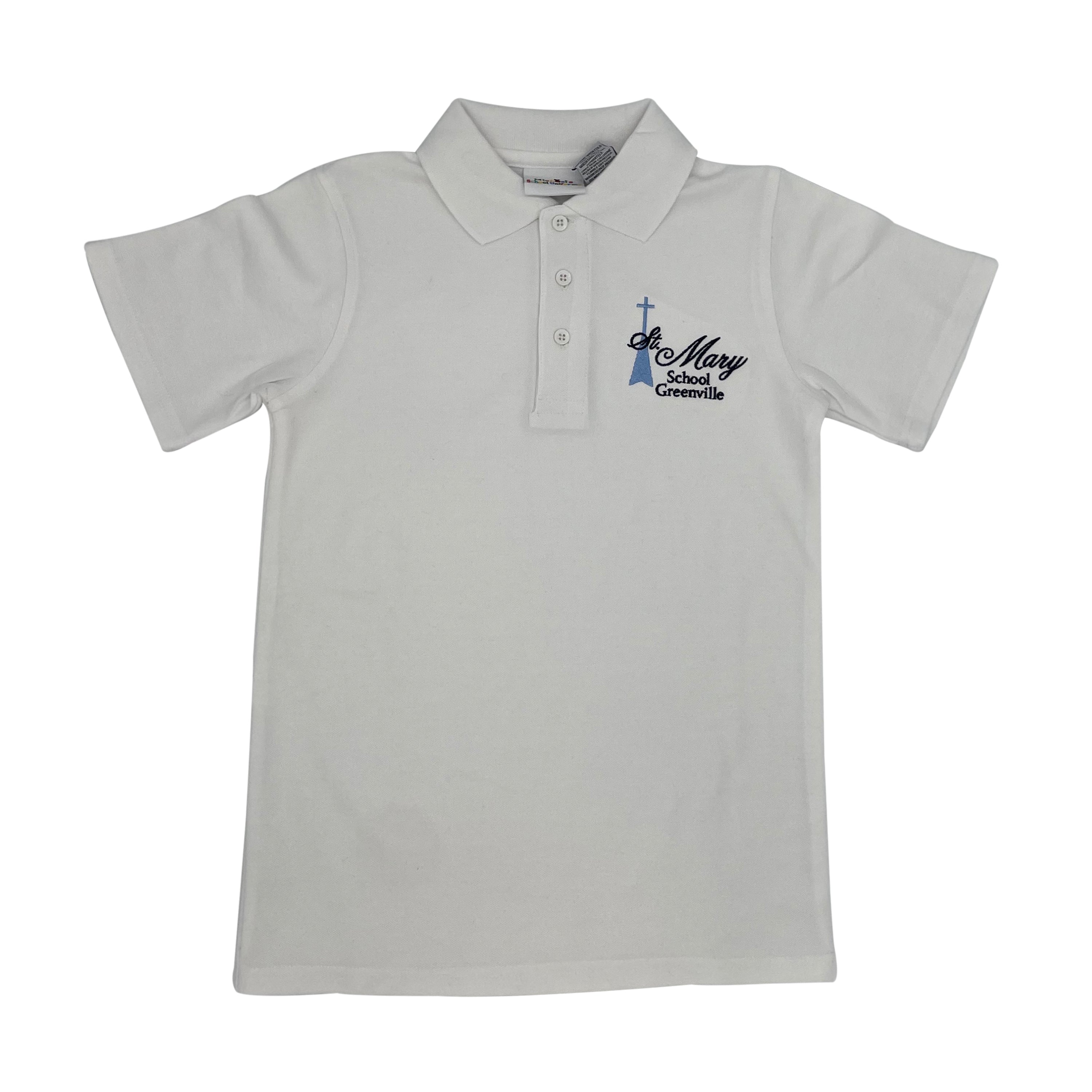 St. Mary Of The Immaculate Conception Short Sleeve Pique Knit Polo Shi ...